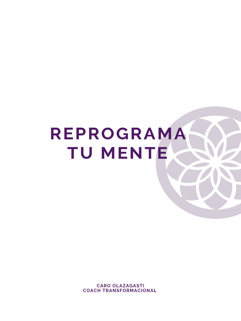 Reprograma Tu Mente - Co | PDF | Salud y bienestar