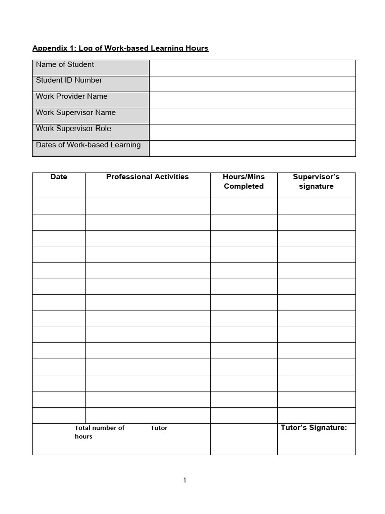 Placement Forms | PDF