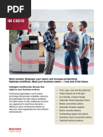 IM_C_3000_3500_4500_6000_Range+Brochure | PDF | Image Scanner | Network Interface Controller