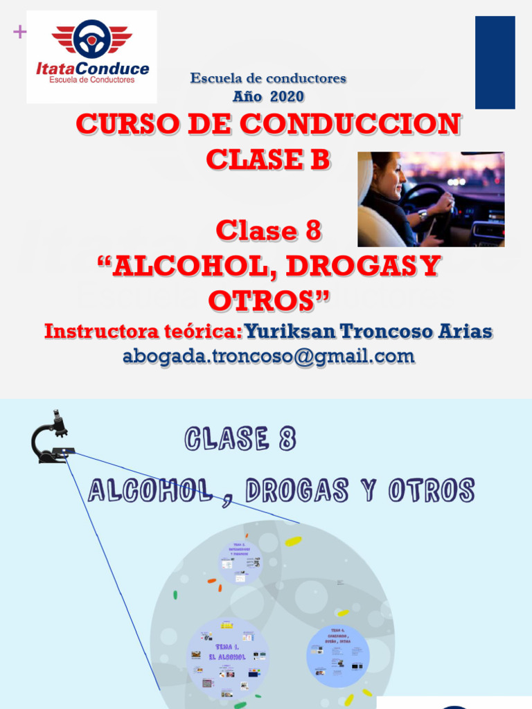 Clase N°8 Alcohol y Drogas | PDF