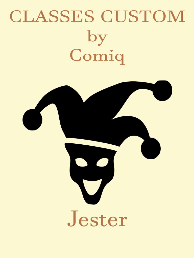 Livro de Classes Custom - Jester | PDF