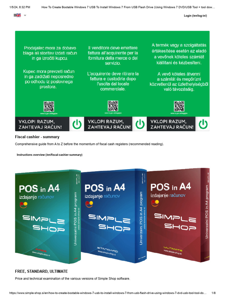 How To Create Bootable Windows 7 USB To Install Windows 7 From USB ...