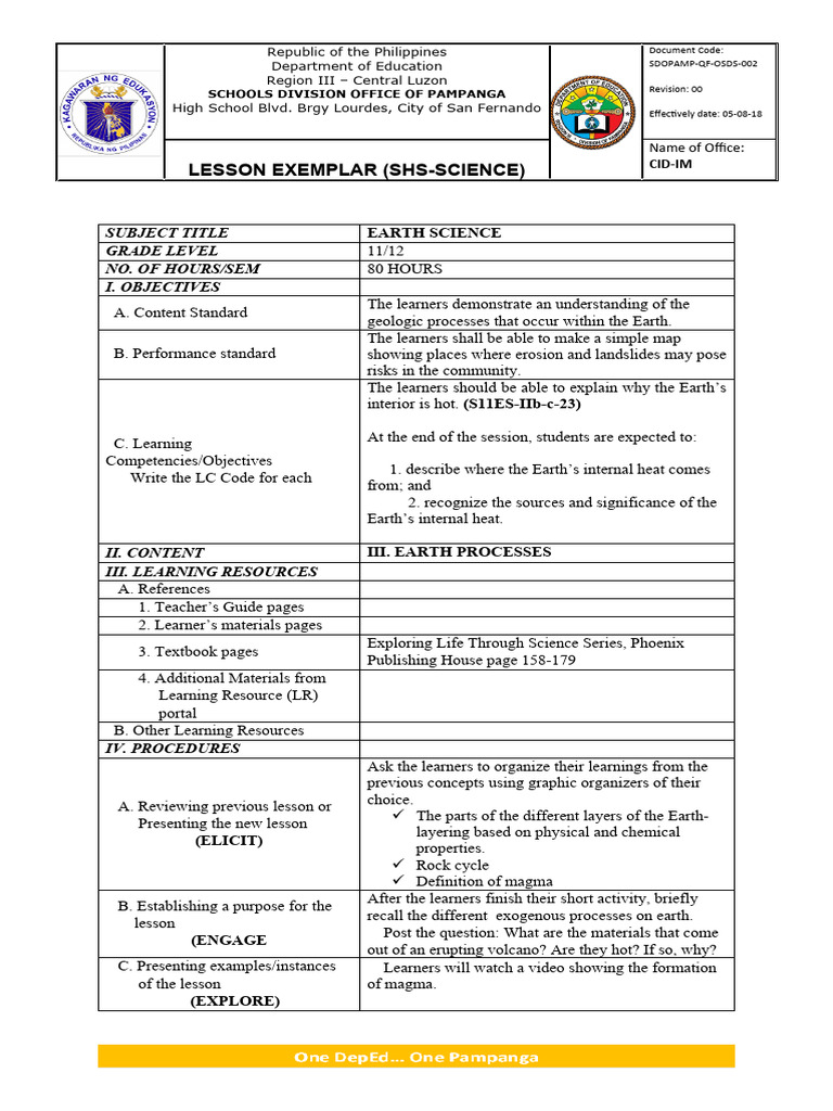 S11ES IIb C 23REVISED | PDF