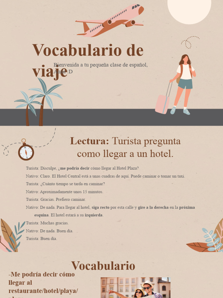 Travel Expressions | PDF