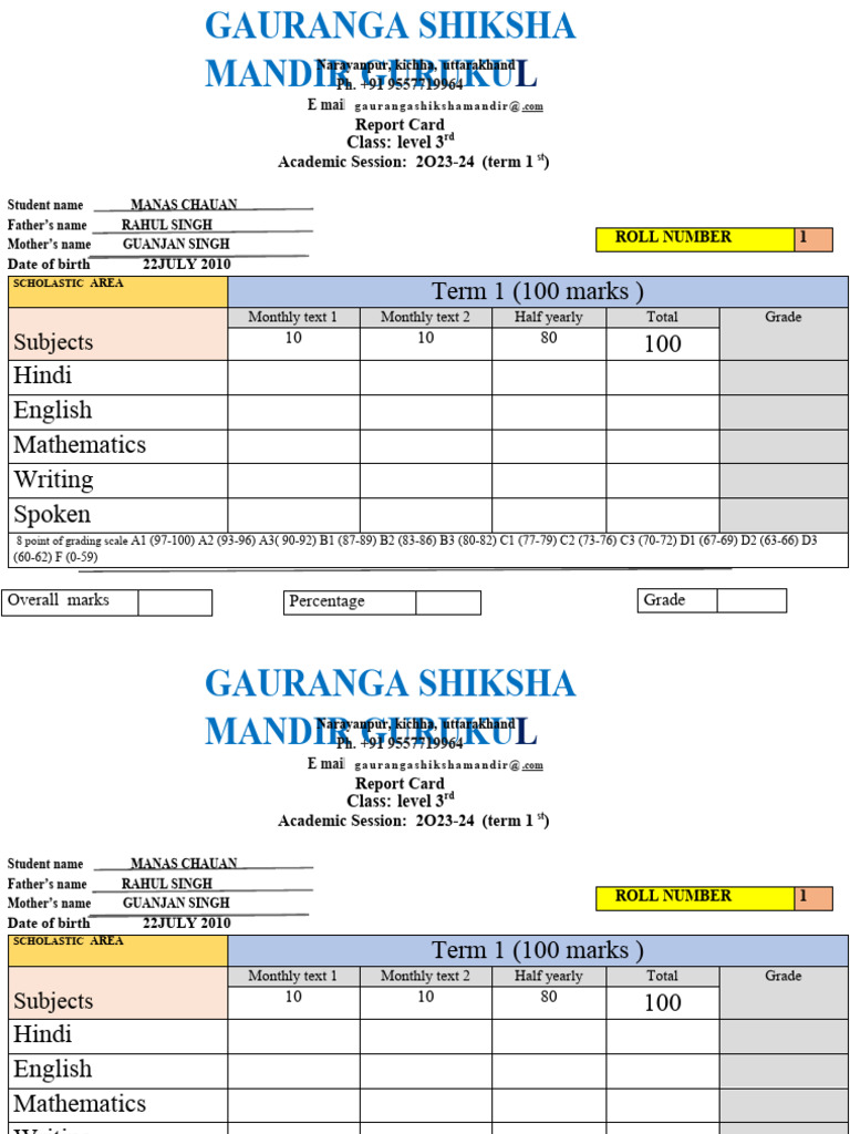 GSM LEVEL 3rd RESULT PDF Student Assessment And Evaluation