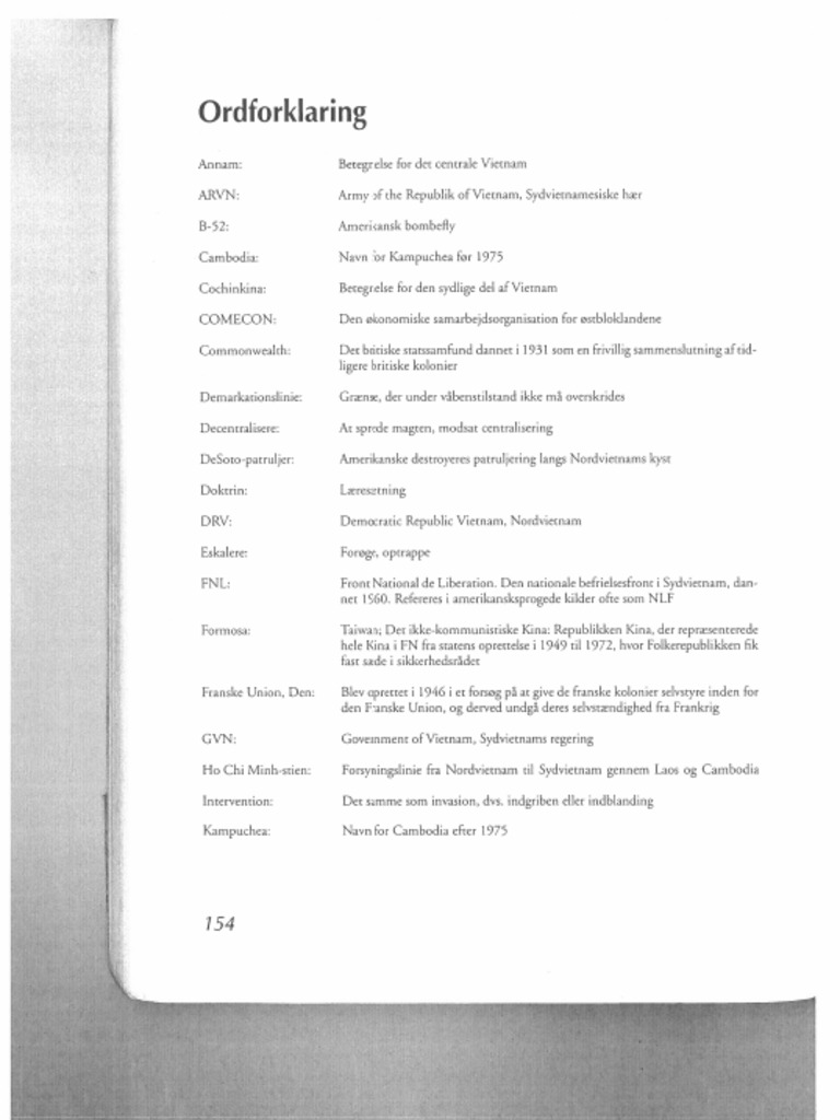 Ordforklaring Og Tidslinje | PDF