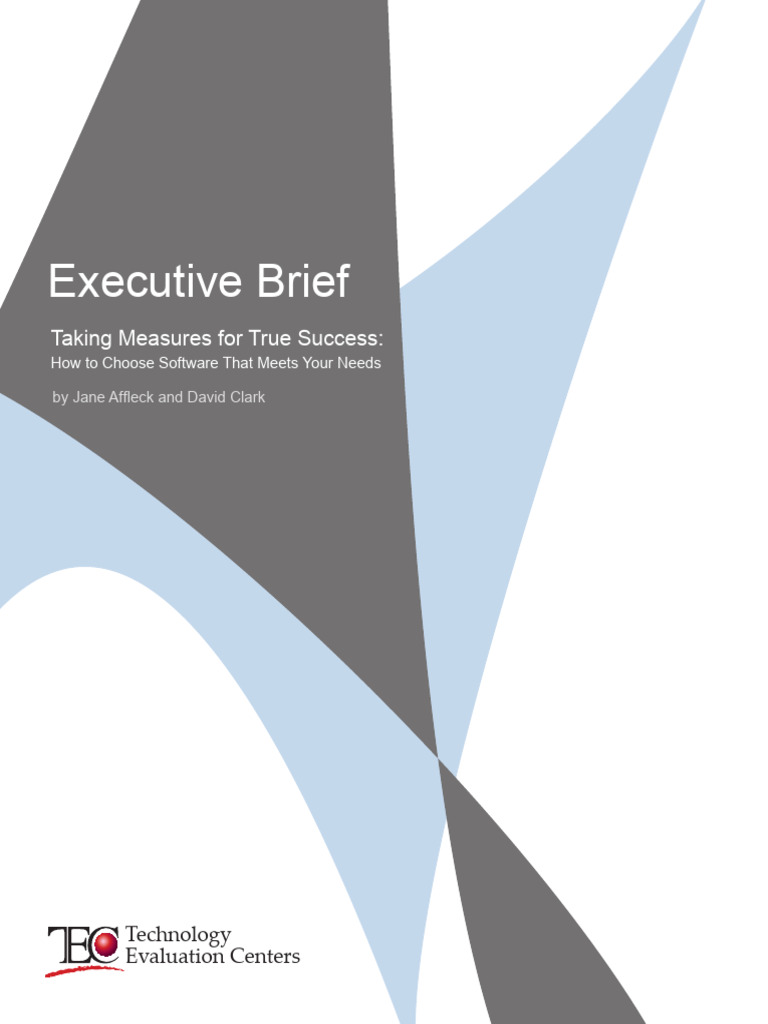 Taking Measures For True Success | PDF
