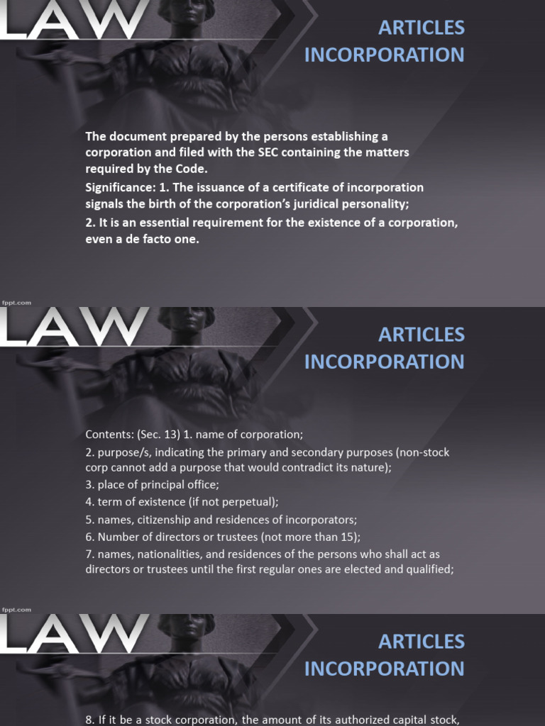 Corporation PPT 3 | PDF