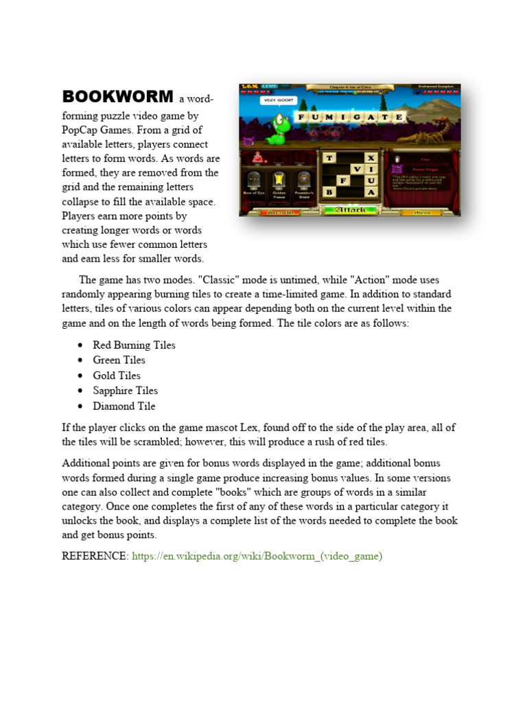 BOOKWORM | PDF