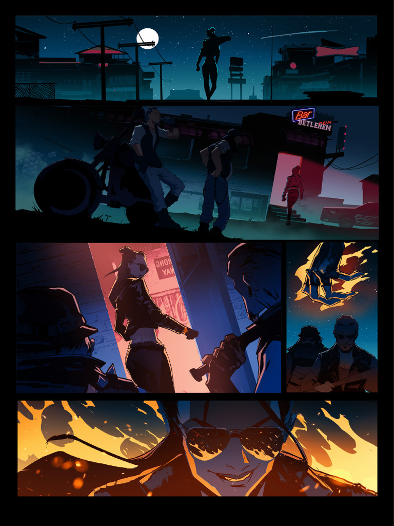 God's Trigger Intro Comic Book | PDF