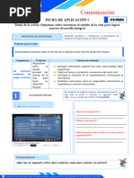 3°-4°-5° Sesión de Aprendizaje 1-Sem.1-El Peru Lee | PDF