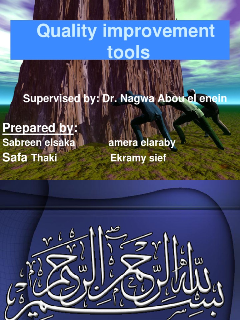 Quality Improvement Tools:: Prepared by | PDF | Patient | Physician