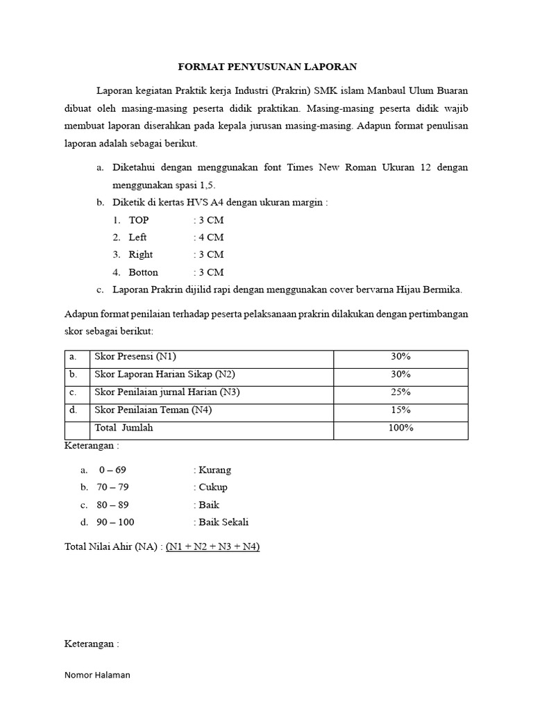 Panduan Pembuatan Proposal Pdf
