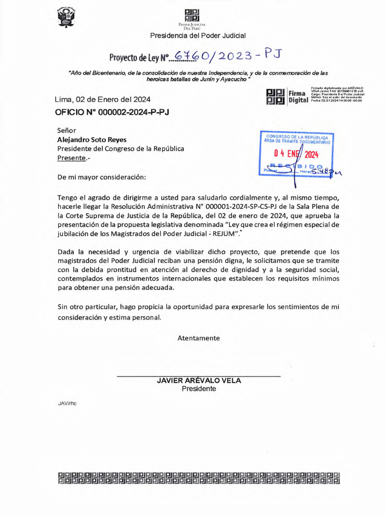 Proyecto de Ley Rejum | PDF