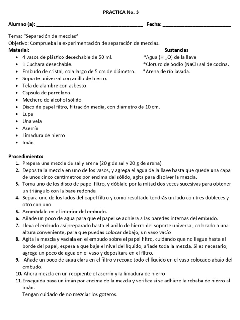 PRACTICA No3 | PDF