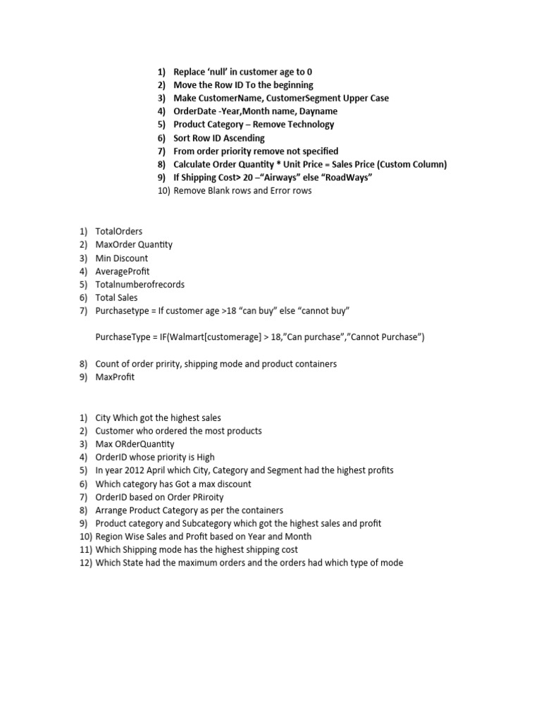 WalMart Project | PDF | Business