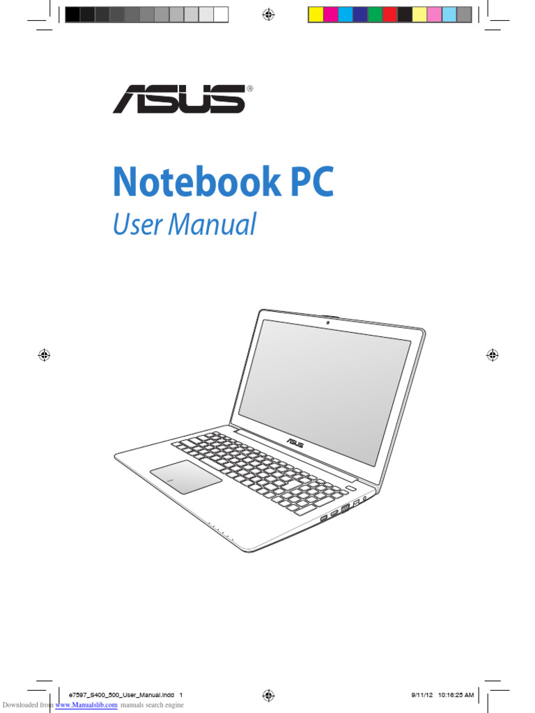 Notebook PC: User Manual | PDF