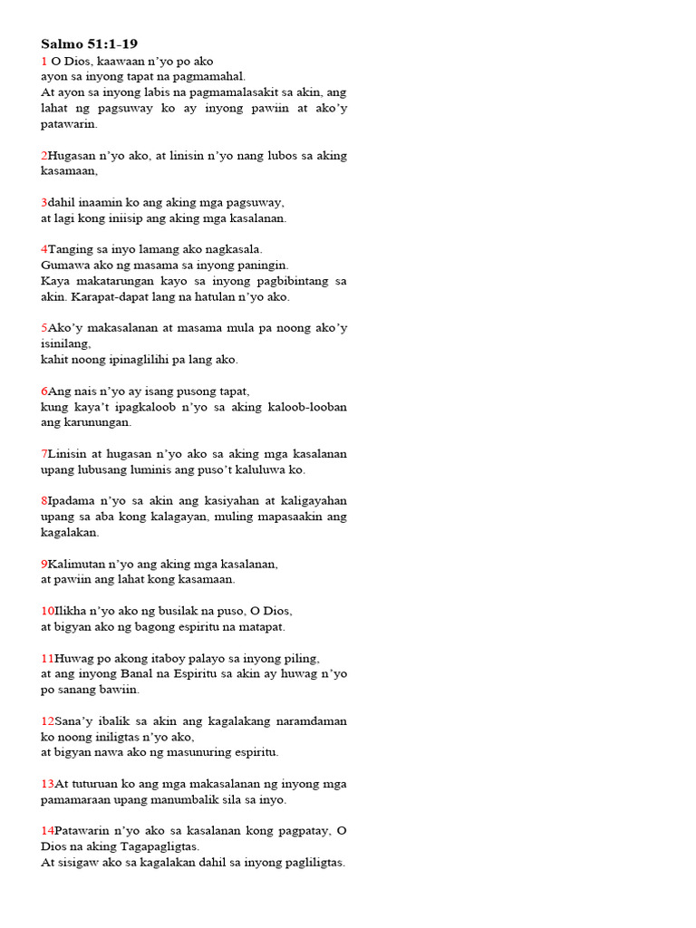 Salmo 51 Pdf