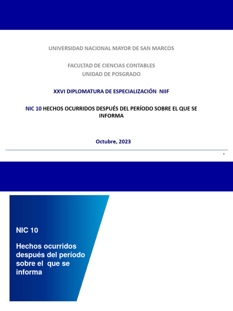 Nic 10 Unmsm | PDF
