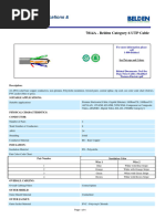 Cable Velocity Factor and Loss Data | PDF | Coaxial Cable | Polyethylene