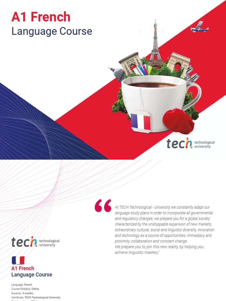 A1 French Online Course Overview | PDF