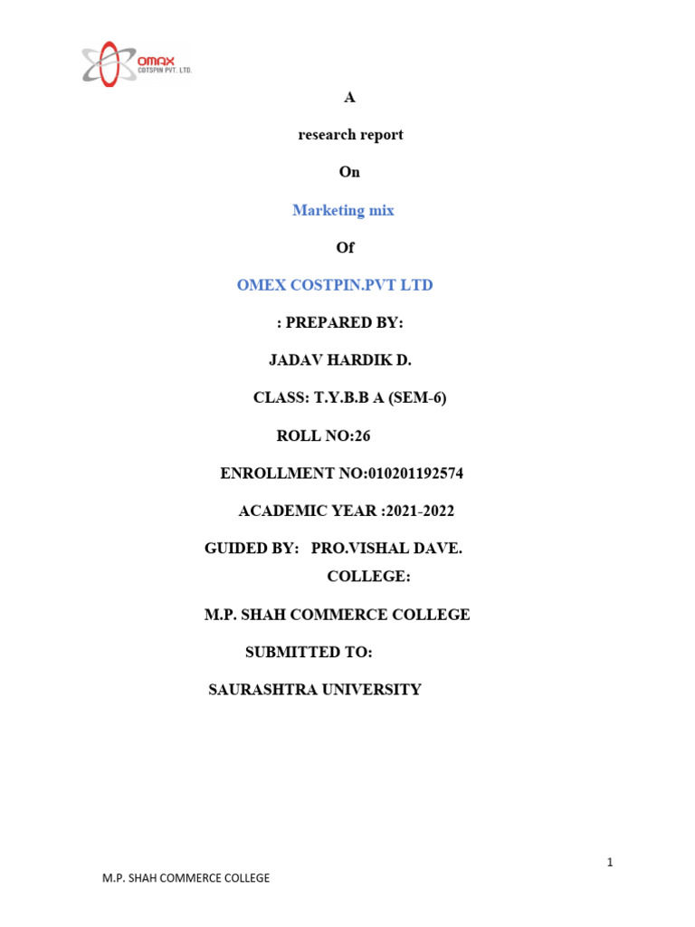 Hardik Project | PDF