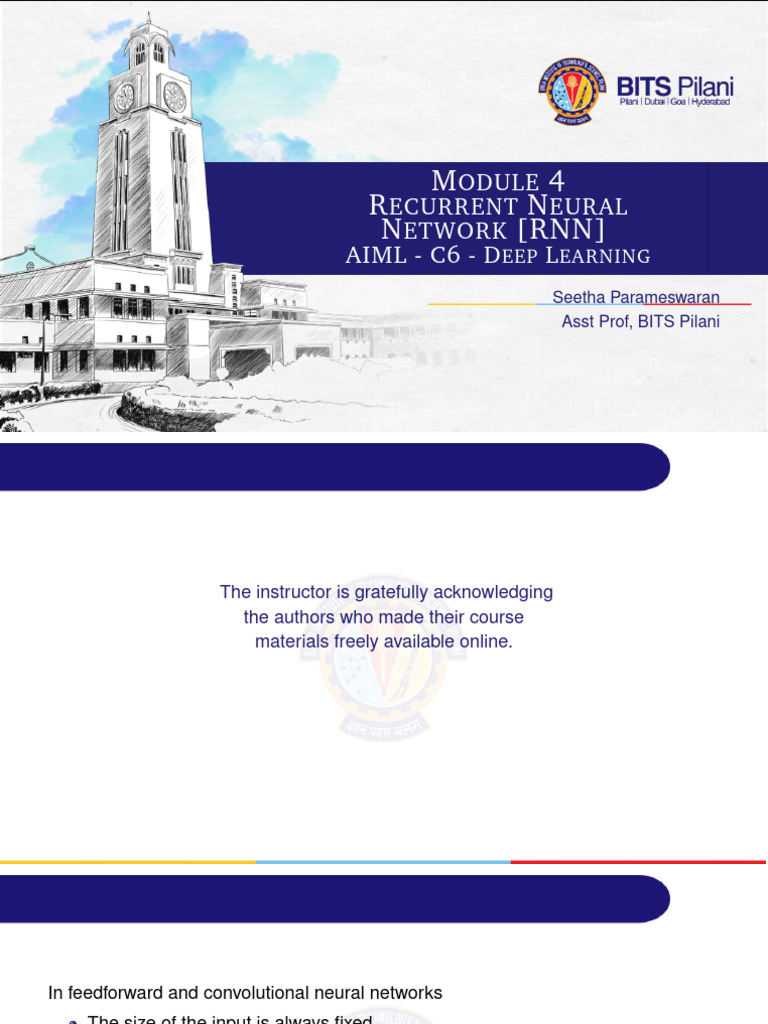 Aiml C6 DL RNN CS | PDF | Teaching Methods & Materials