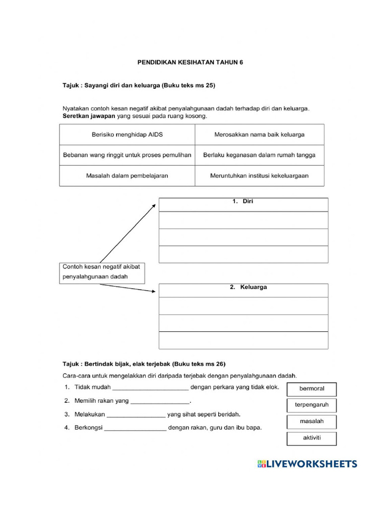 PK Tahun 6 | PDF