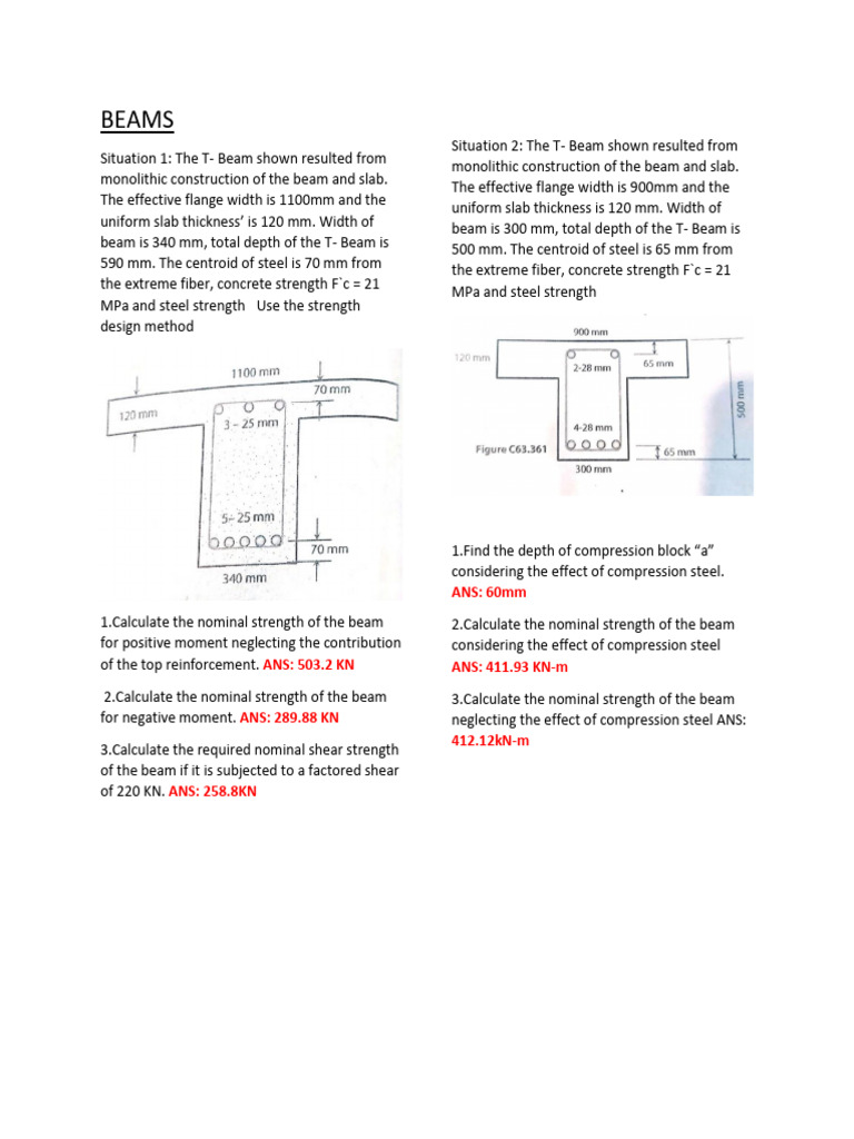 RCD 108 Sits | PDF | Strength Of Materials | Beam (Structure)