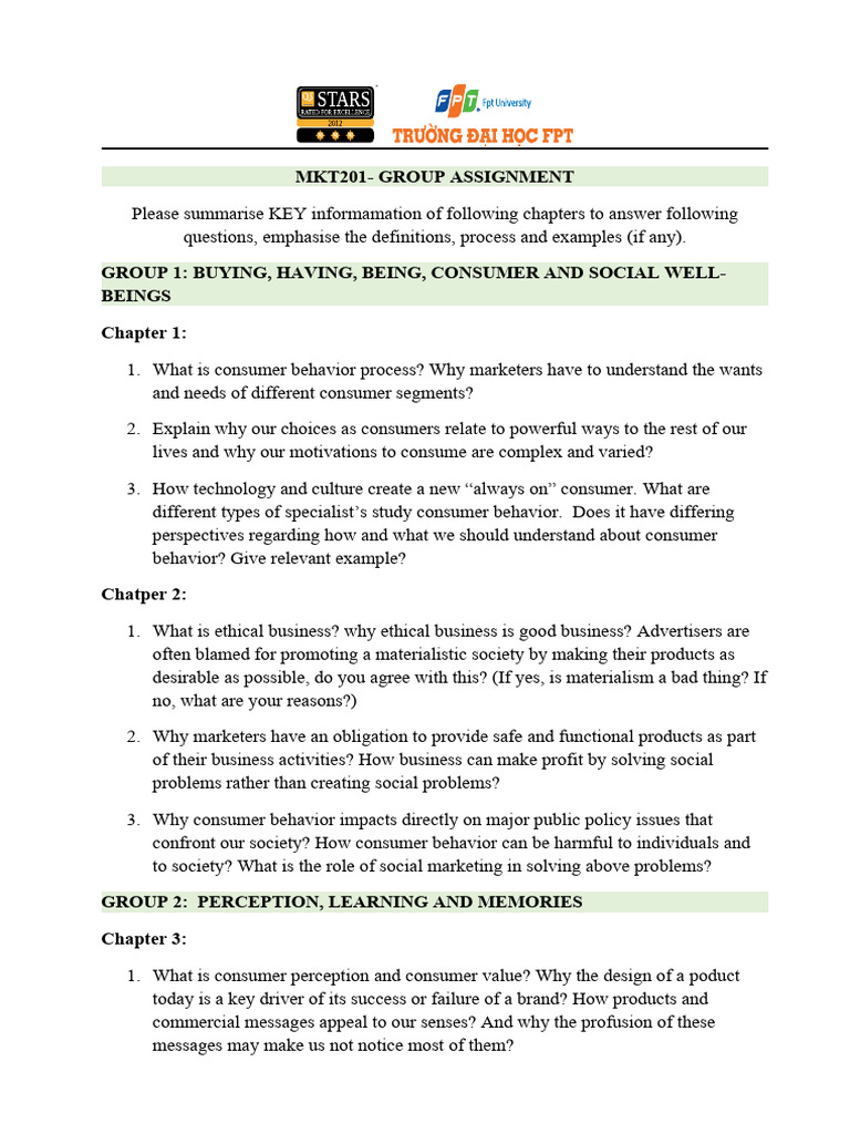 MKT201-Group Assignment- Fall 2023 | PDF