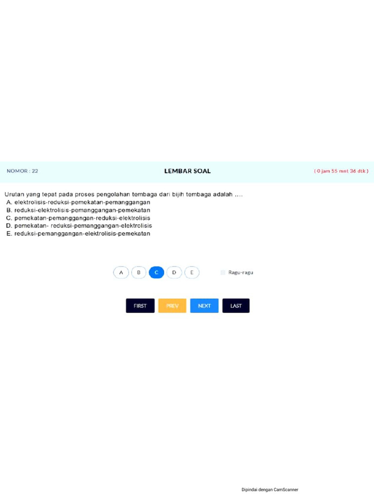 Soal Kimia Pas TP 2122 - 12 Ipa Sman 1 Yk | PDF