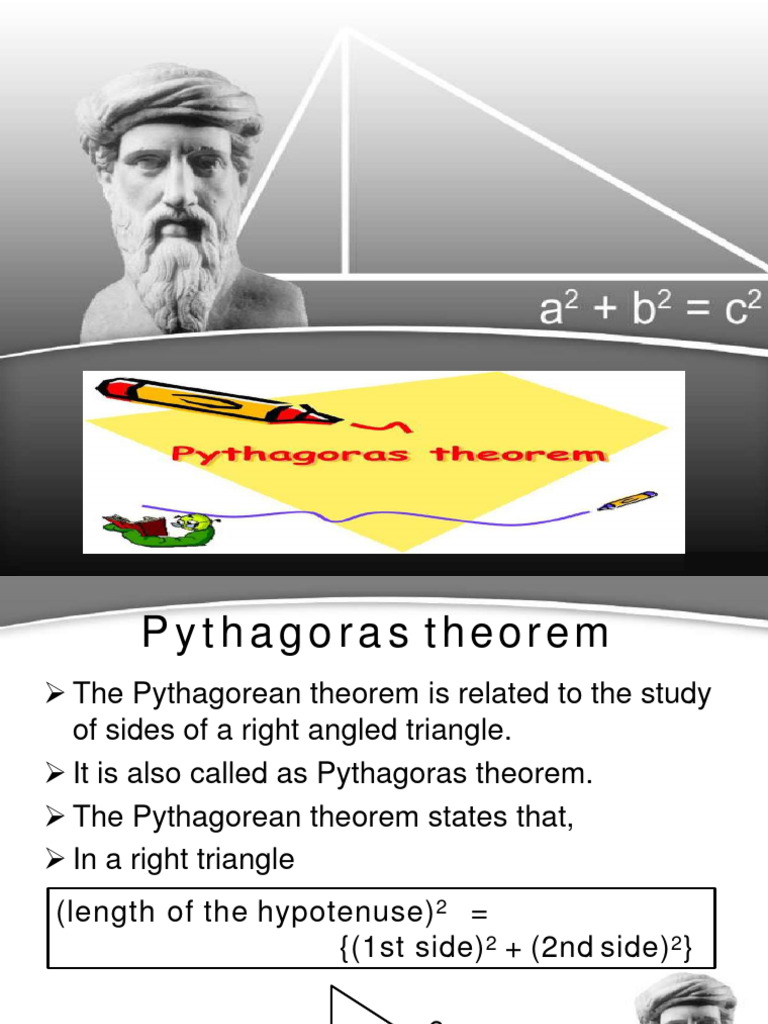 Pythagoras Theorem | Download Free PDF | Classical Geometry | Geometry