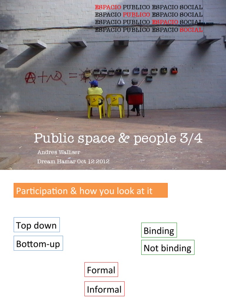 Public Space and People III | PDF | Public Sphere | Government