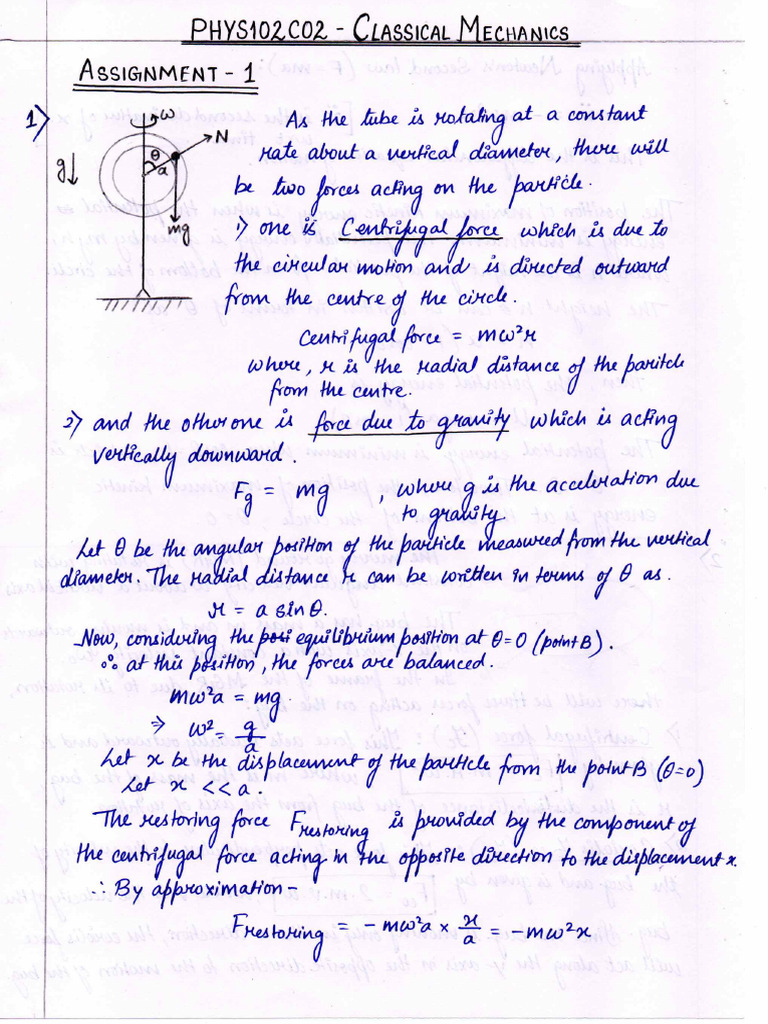 CL - Mech Assign | PDF