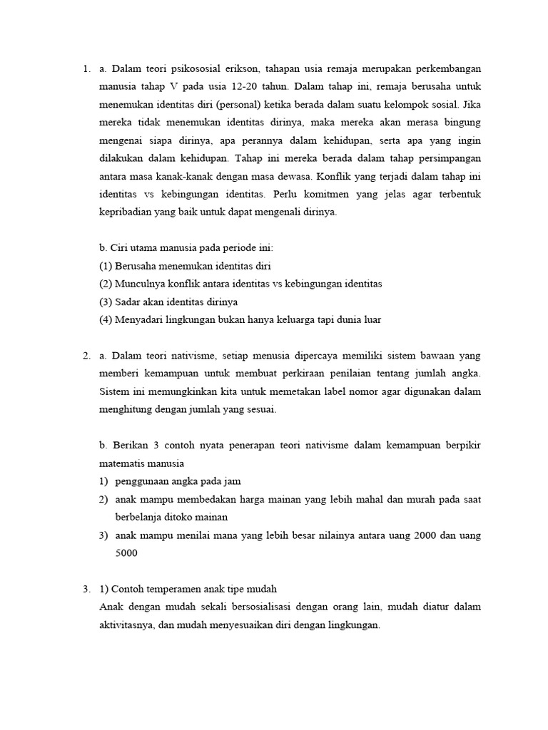 Jawaban Uas The PPD | PDF