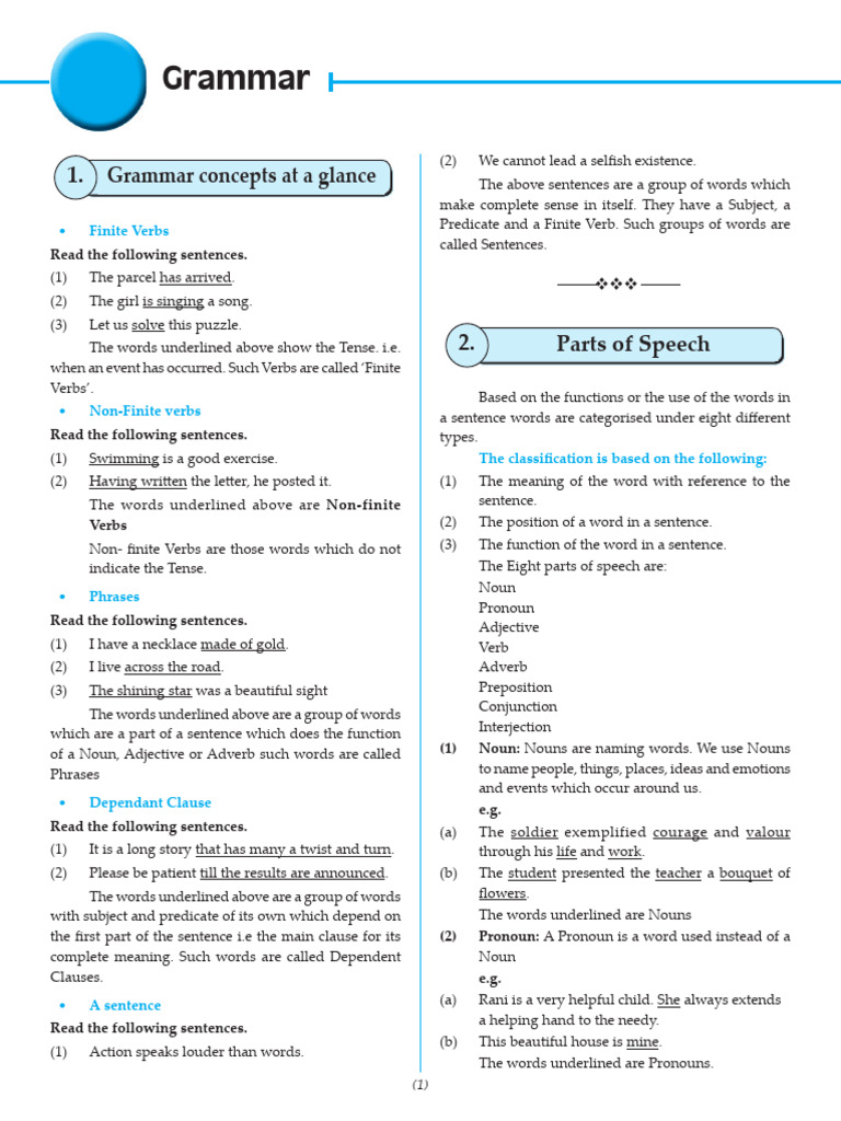 Grammar and Writing Skills - Edit | PDF