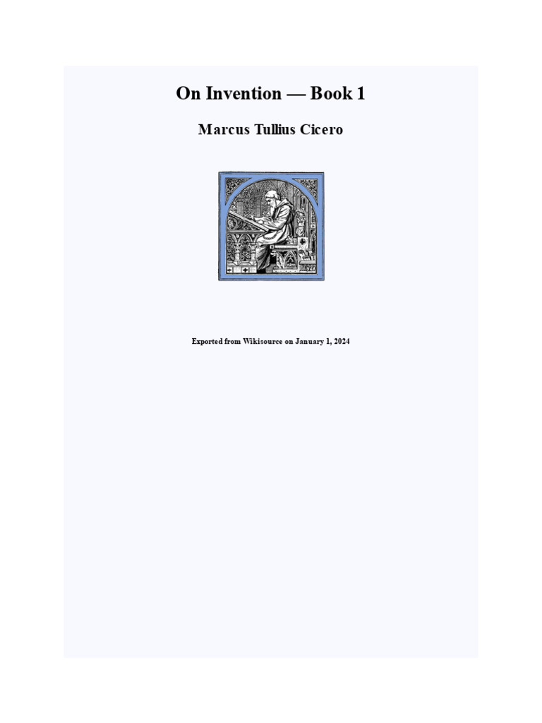 On Invention Book 1 | PDF