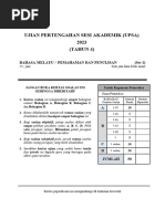 UASA Bahasa Melayu Tahun 6 | PDF