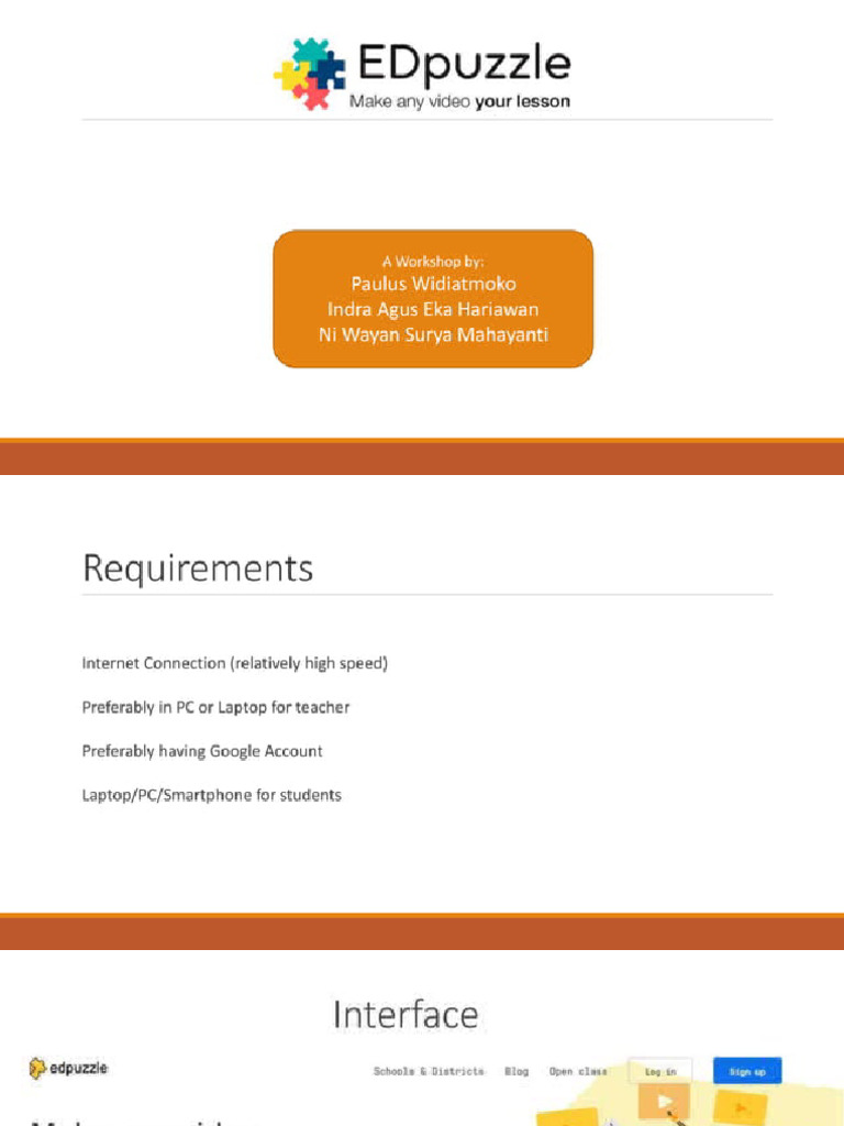 Workshop Edpuzzle | PDF