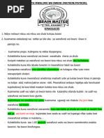 Mfano Wa Risala | PDF