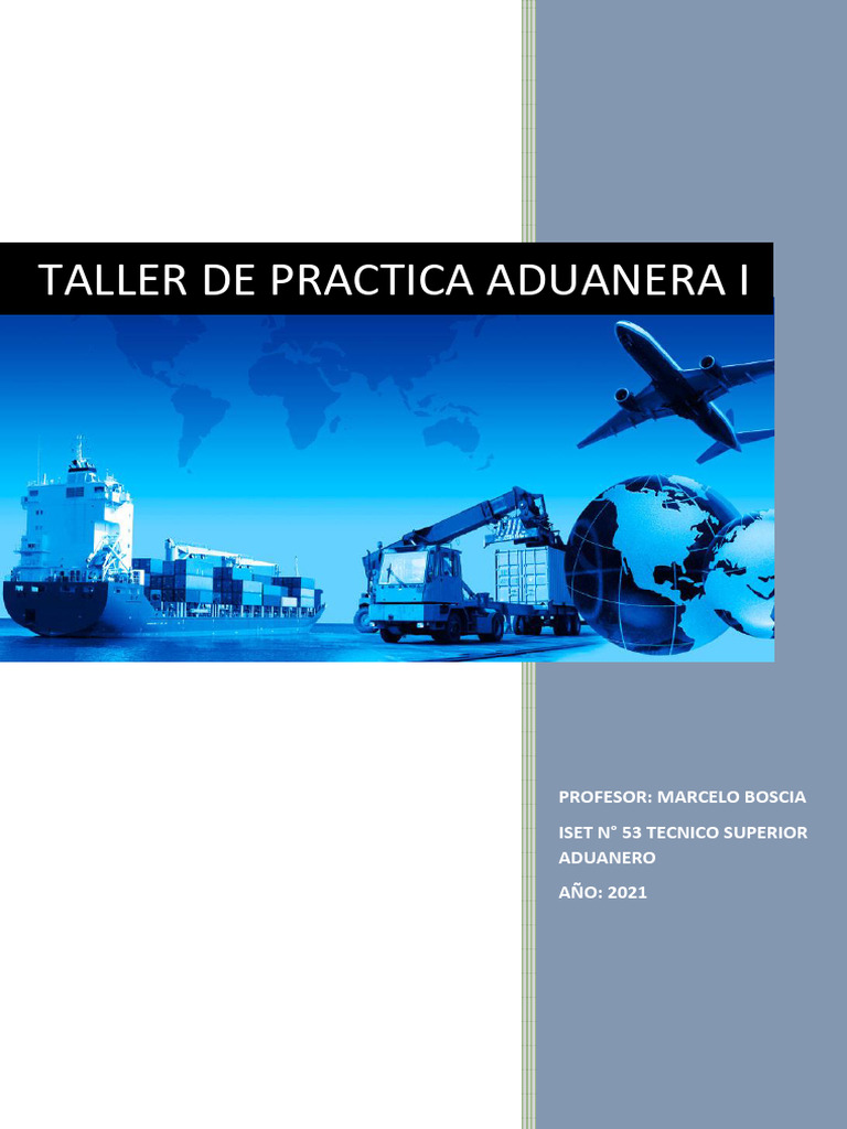 Practica Aduanera 1 Material | PDF | aduana | El comercio internacional