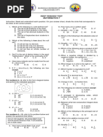 Eduversal Math Competition 2021 Paper | PDF | Numbers | Integer