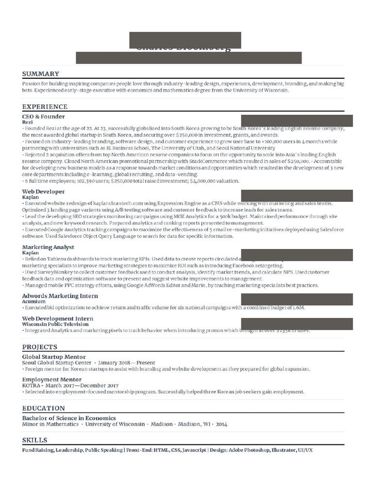 Ats CV | PDF