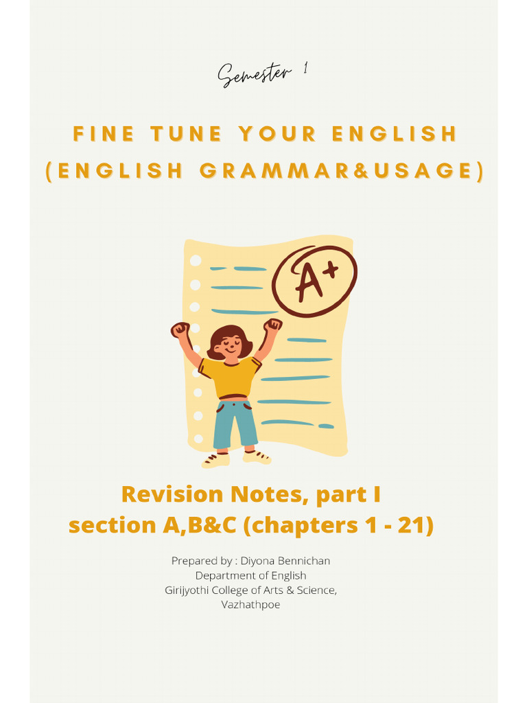 Fine Tune Your English | PDF
