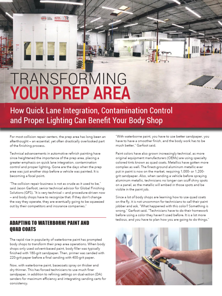 Transforming Your Prep Area | PDF