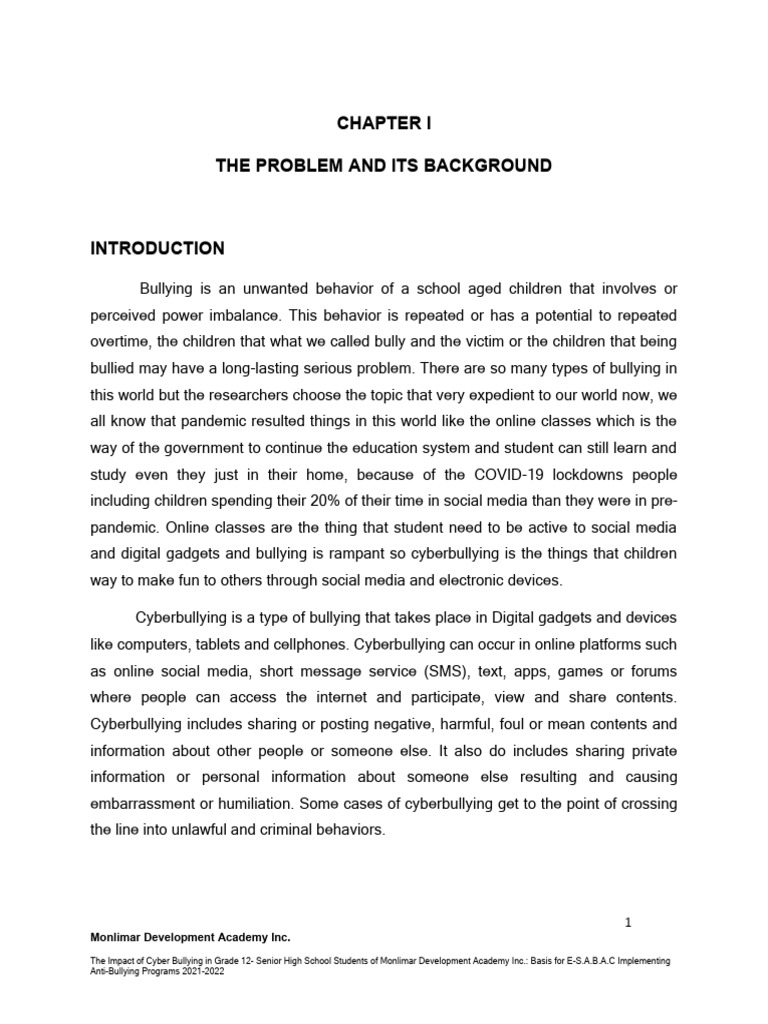 1final Research Paper Group 3.w 1 Repaired | PDF