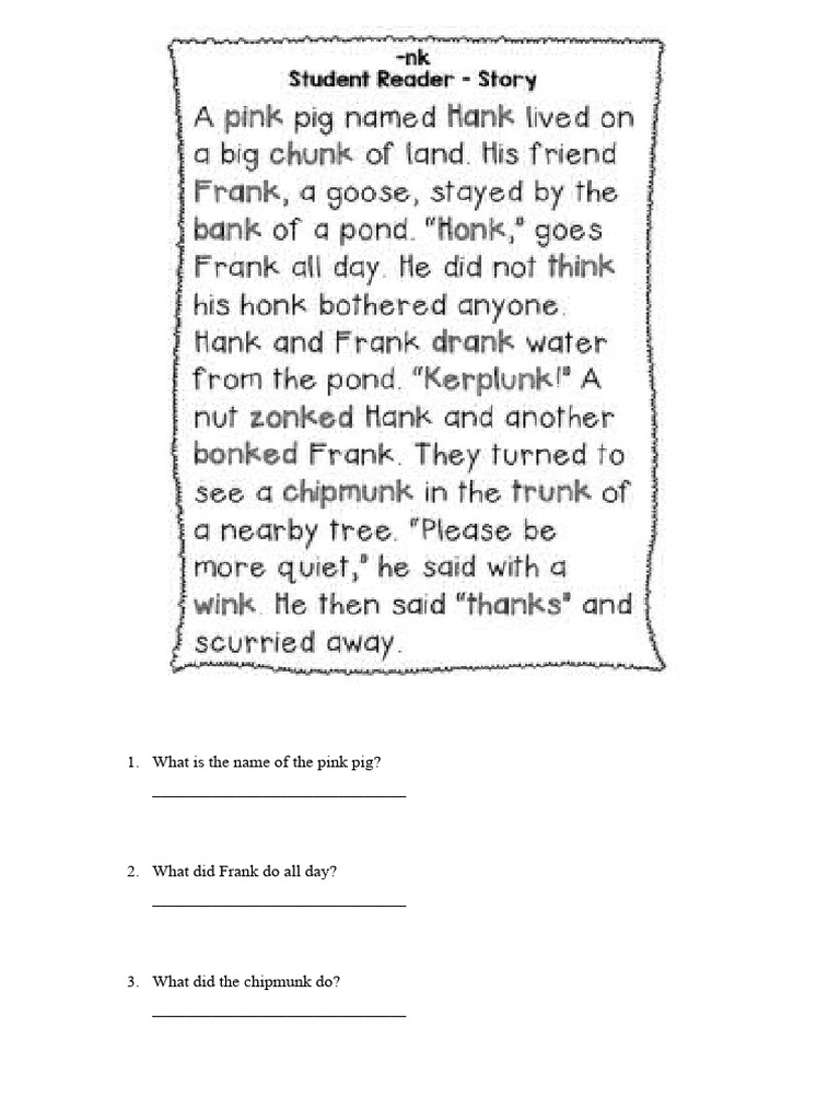 NK (Hank and Frank) | PDF