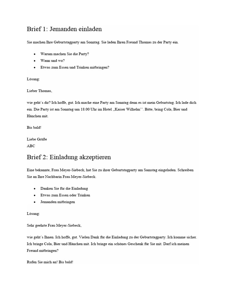 Brief Und e Mail | PDF Brief Und e Mail | PDF