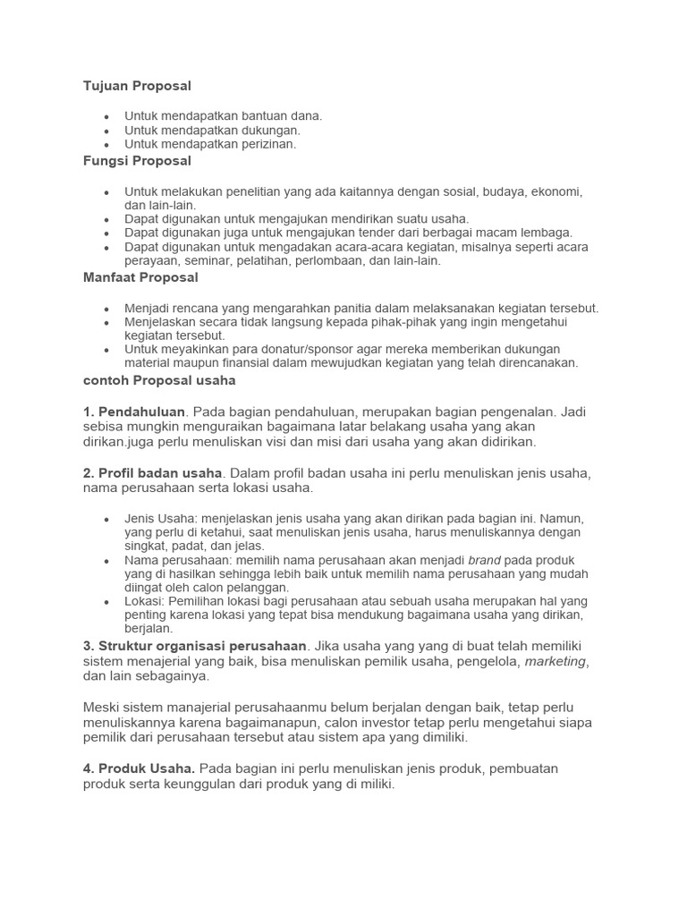 Manfaat Proposal Metpen Ekonomi | PDF