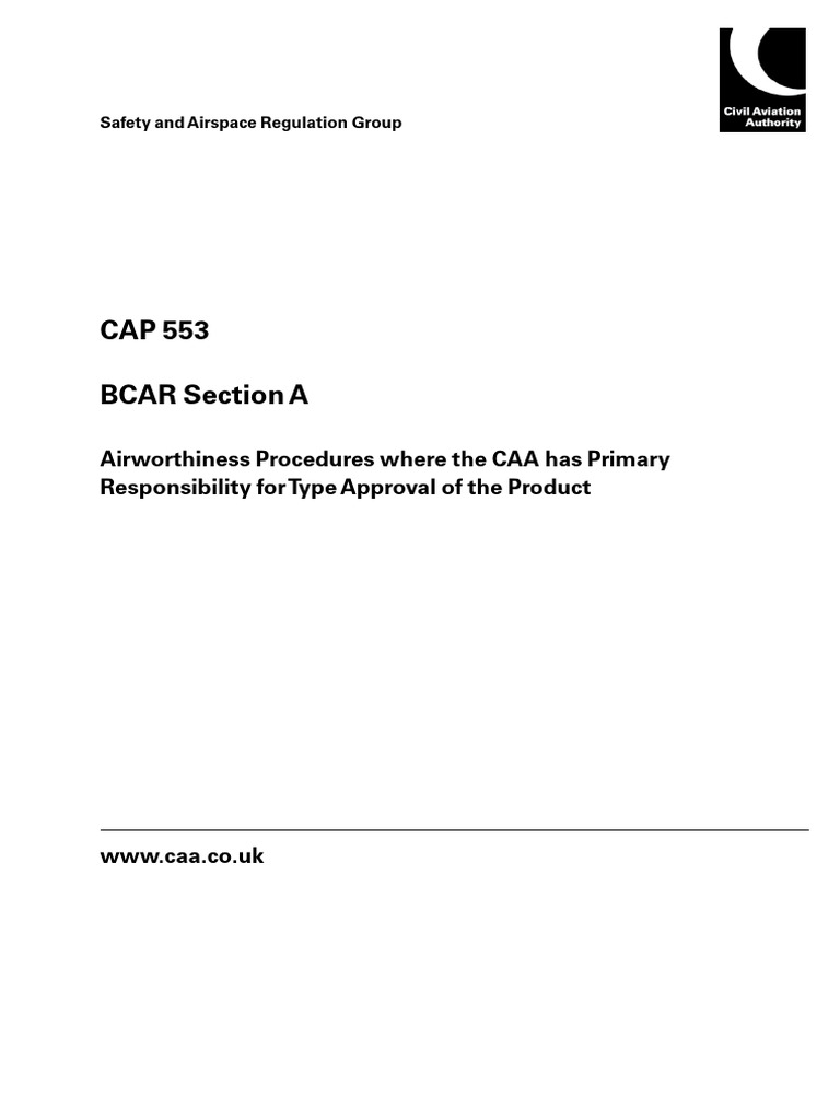 Bcar A8-10 | PDF